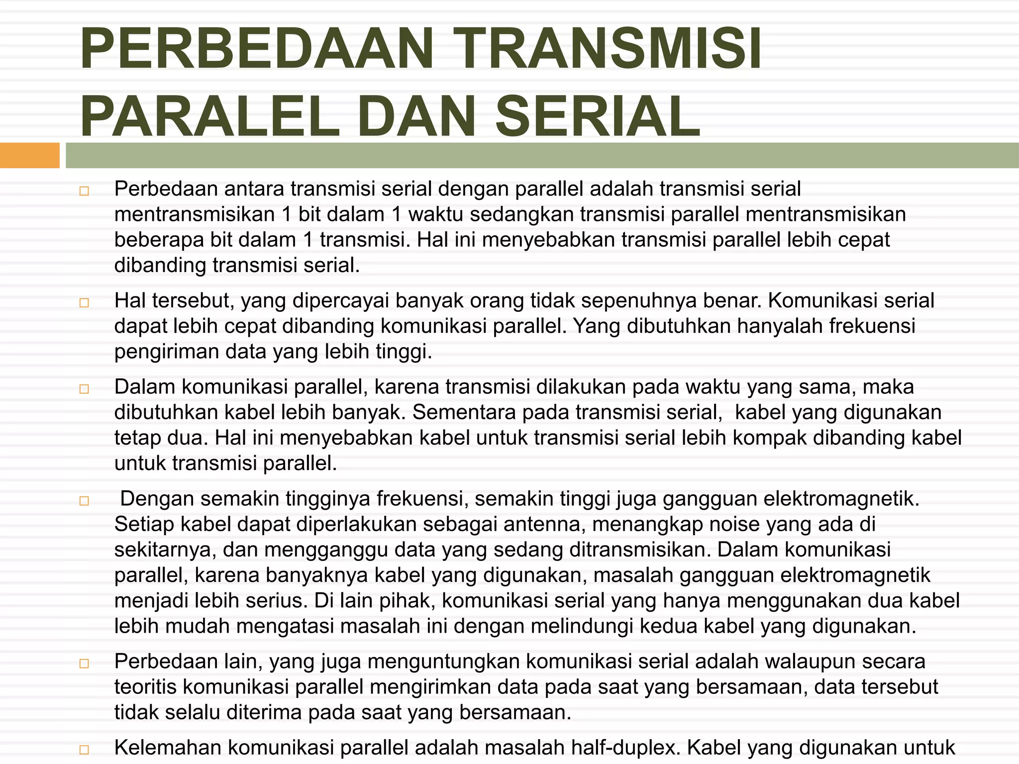 Perbedaan transmisi data_serial_dan_paralel | PPTX