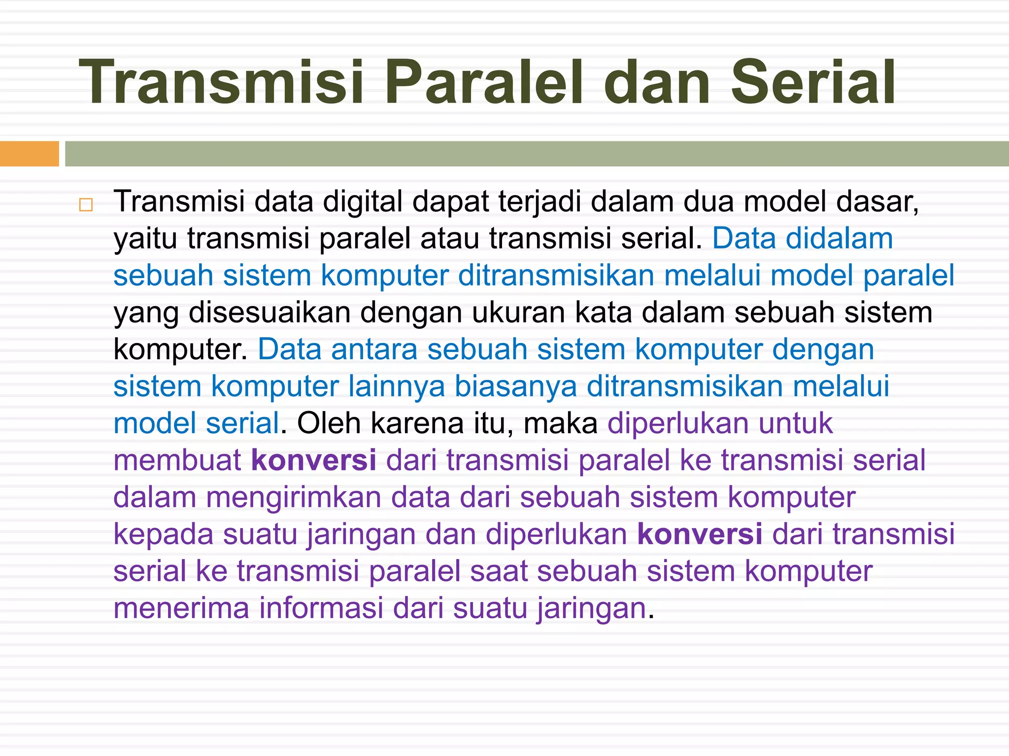 Perbedaan transmisi data_serial_dan_paralel | PPTX