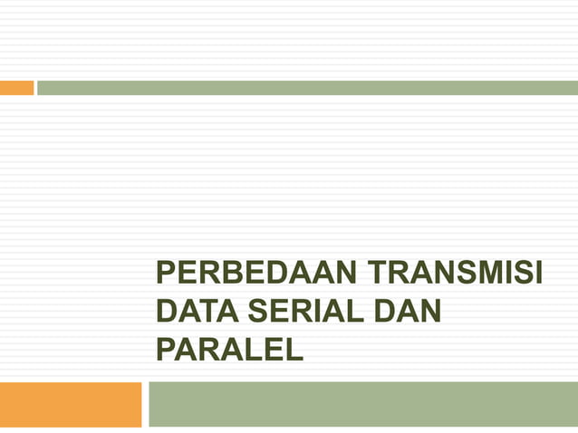 Perbedaan transmisi data_serial_dan_paralel | PPT