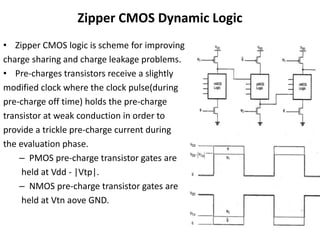 presentation on high-performance_dynamic_cmos_circuit | PPTX