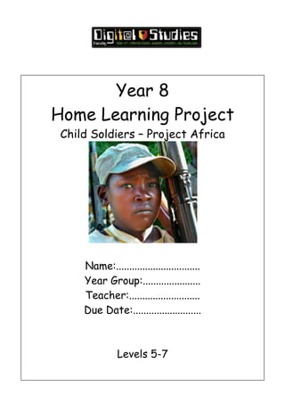 Y8 hlp project africa - levels 5-7 | PDF