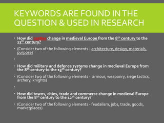 Y8 medieval europe t3 | PPT