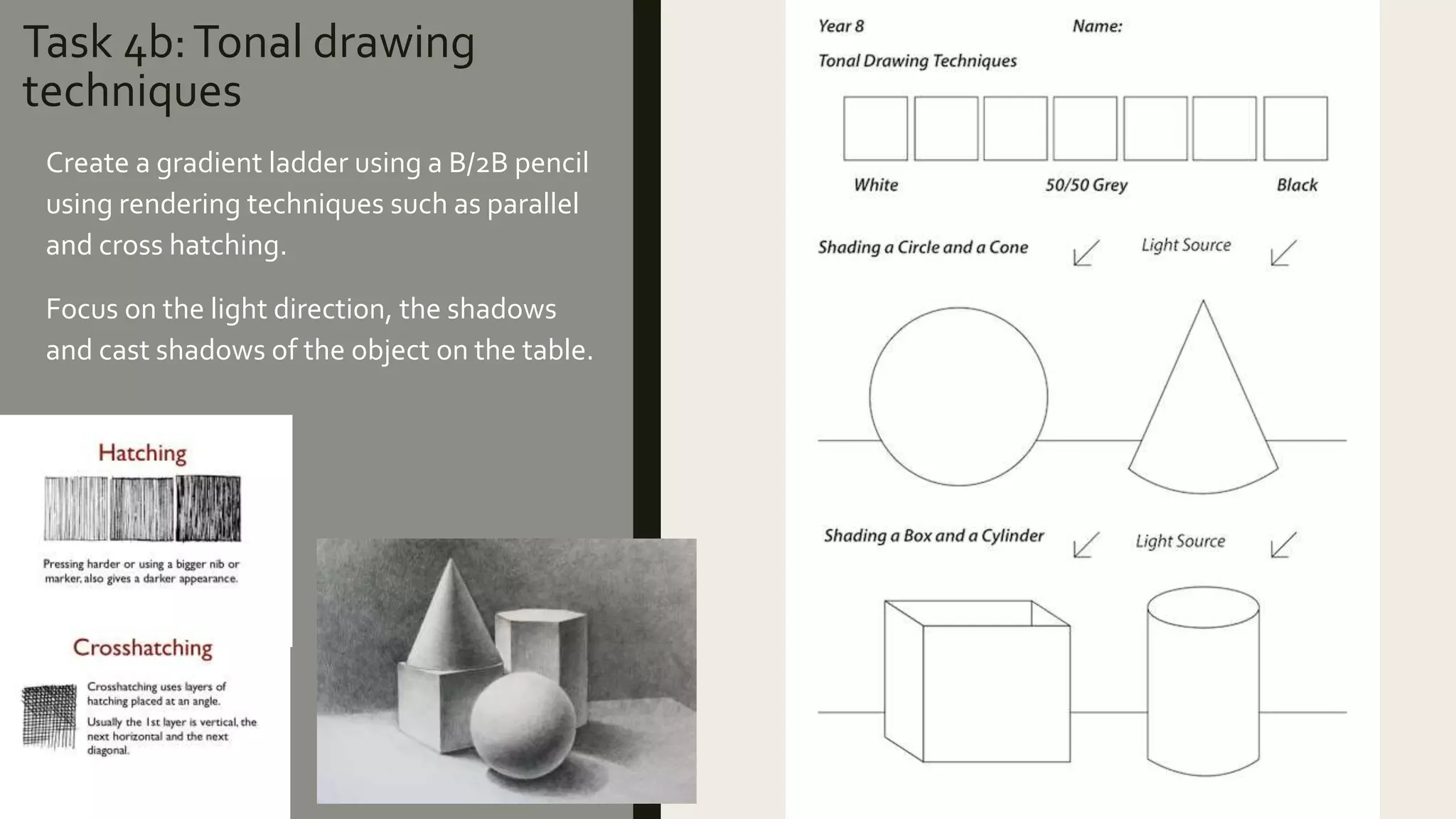 Y8 slideshow drawing folio styles of representation 2019 | PPTX