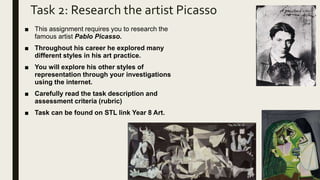 Y8 slideshow drawing folio styles of representation 2019 | PPTX