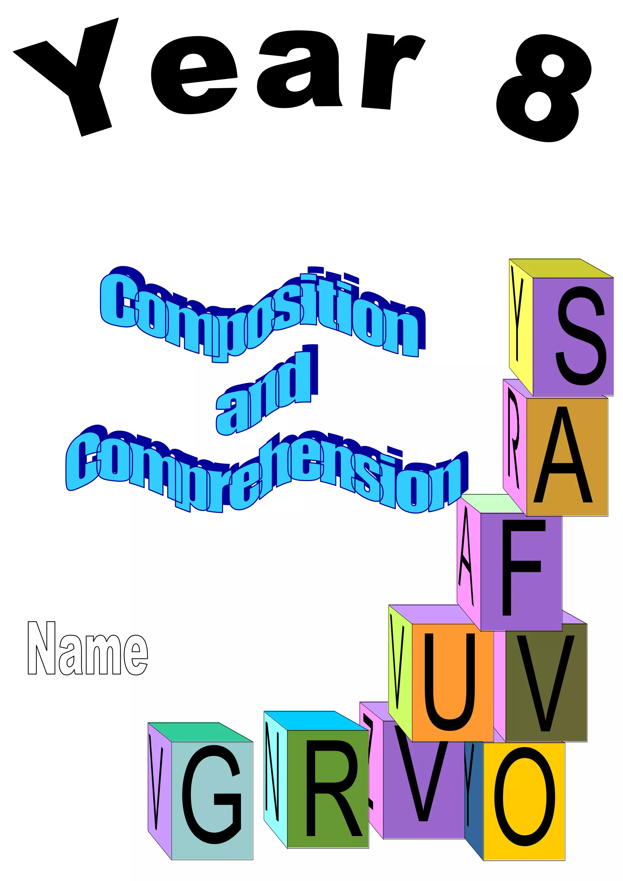 Y8 Term 1 Composition and Comprehension | PDF