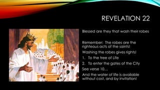 Revelation 22 chapter summary | PPTX