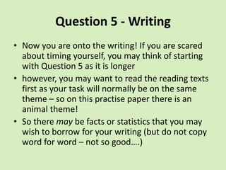 Y9 how to smash the exam | PPTX