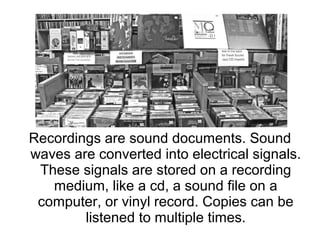 ONTAP - Recording Equipment | PPT
