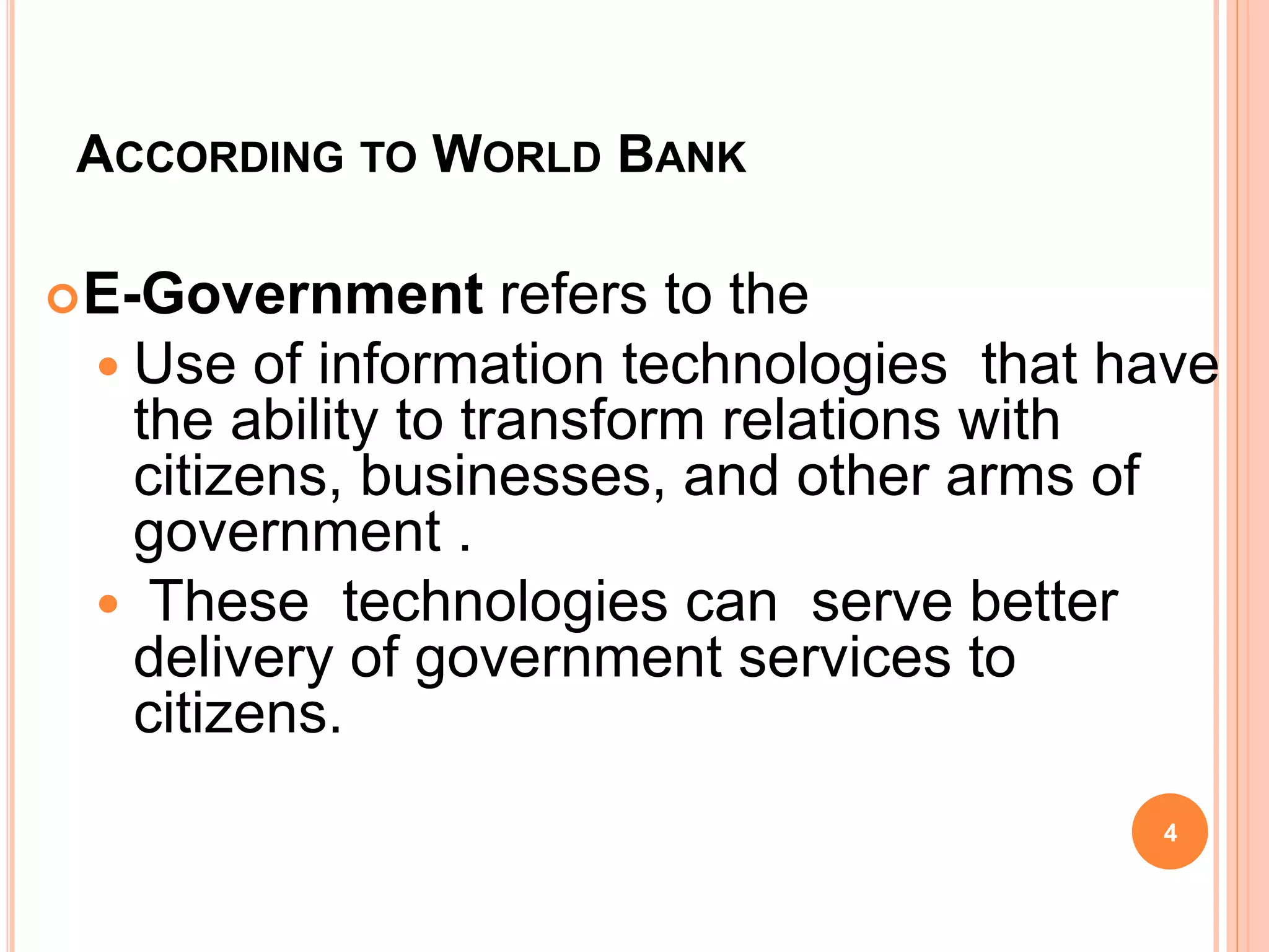 4 e-government | PPT