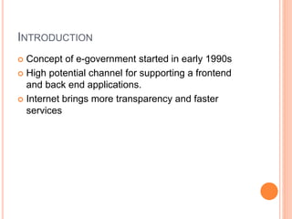 4 e-government | PPTX