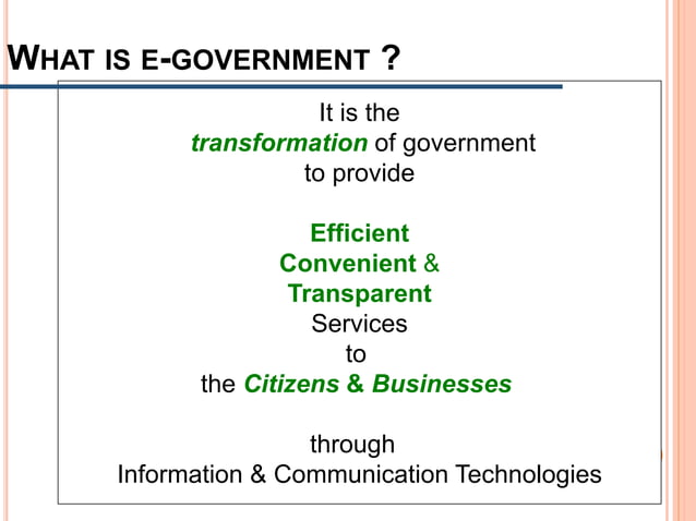 4 e-government | PPT