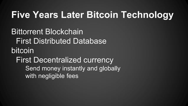 Decentralized technologies | PPTX