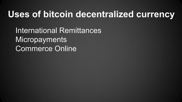 Decentralized technologies | PPTX