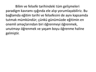 Yaşam boyu öğrenme | PPT