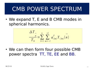 Yabebal Fantaye - Estimating Tensor to Scalar Ratio | PDF | Physics ...