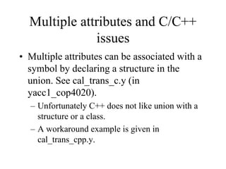 yacc installation & sample program exe.ppt