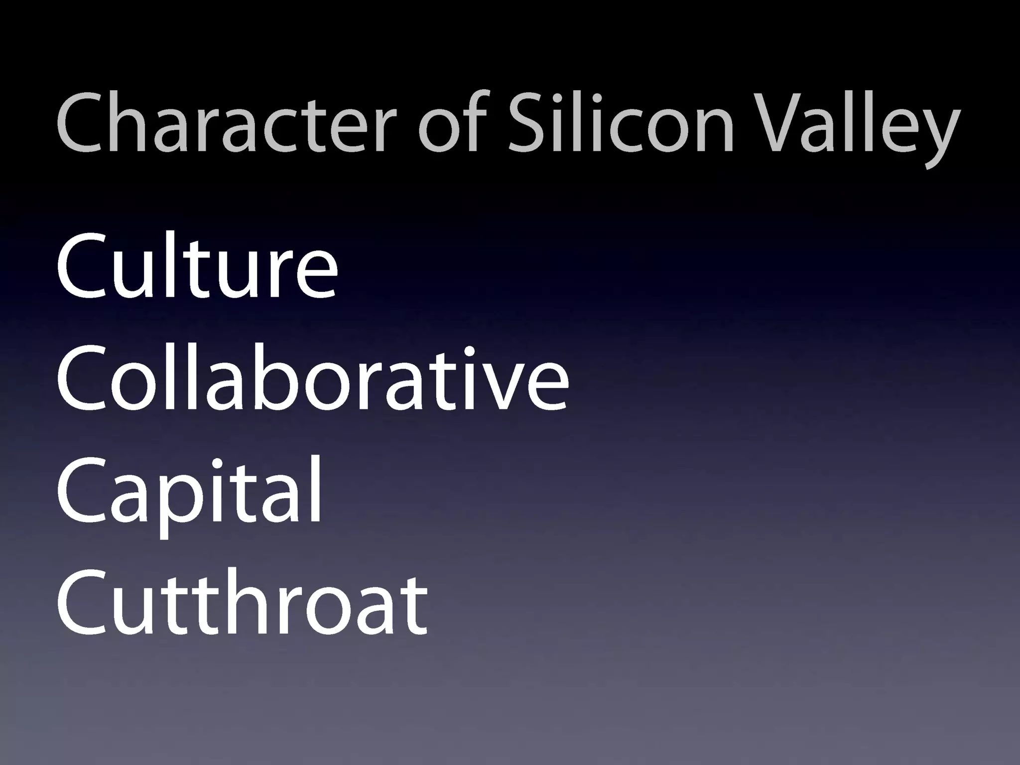 Applying Silicon Valley Principles to Urban Innovation | PPT