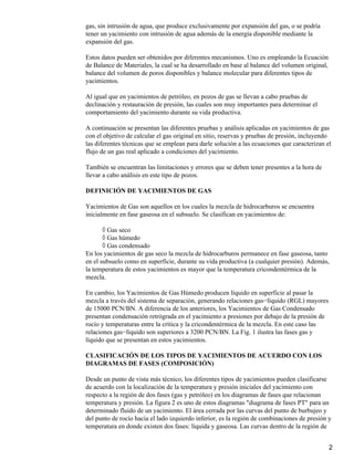 Yacimientos de gas. | PDF