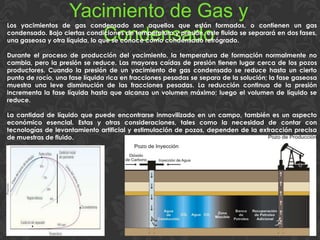 Yacimientos de gas y condensados Inyeccion de Agua, Gas, Nitrogeno | PPTX