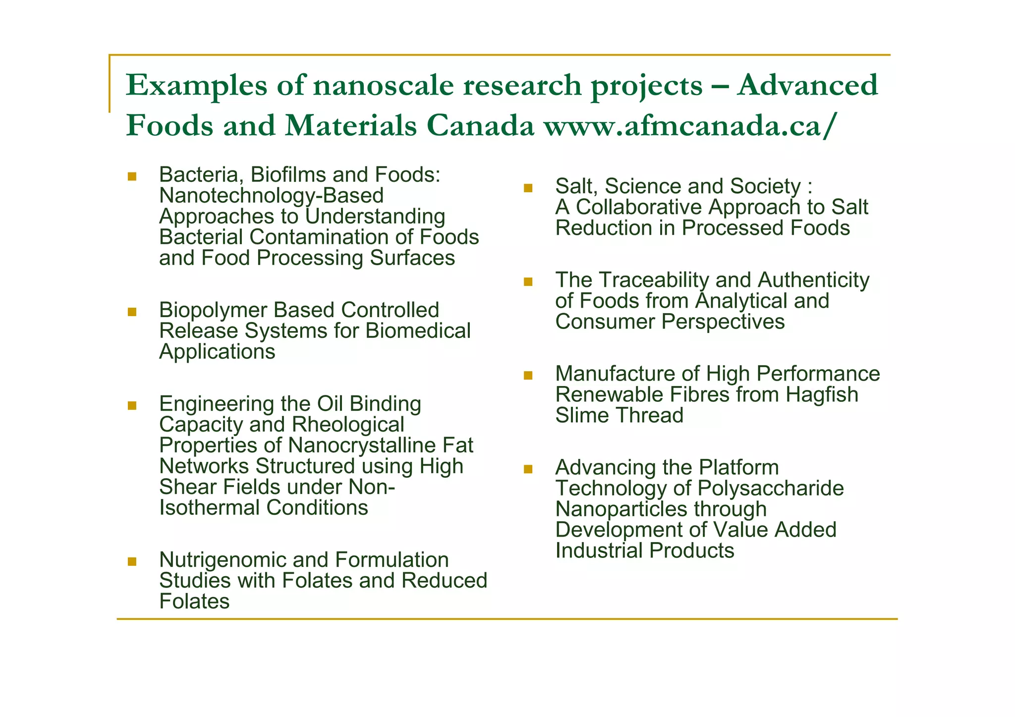 Yada global f ood safety | PPT