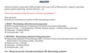career`s in biotechnology | PPTX