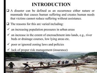 Disaster Management Technical Seminar | PPTX