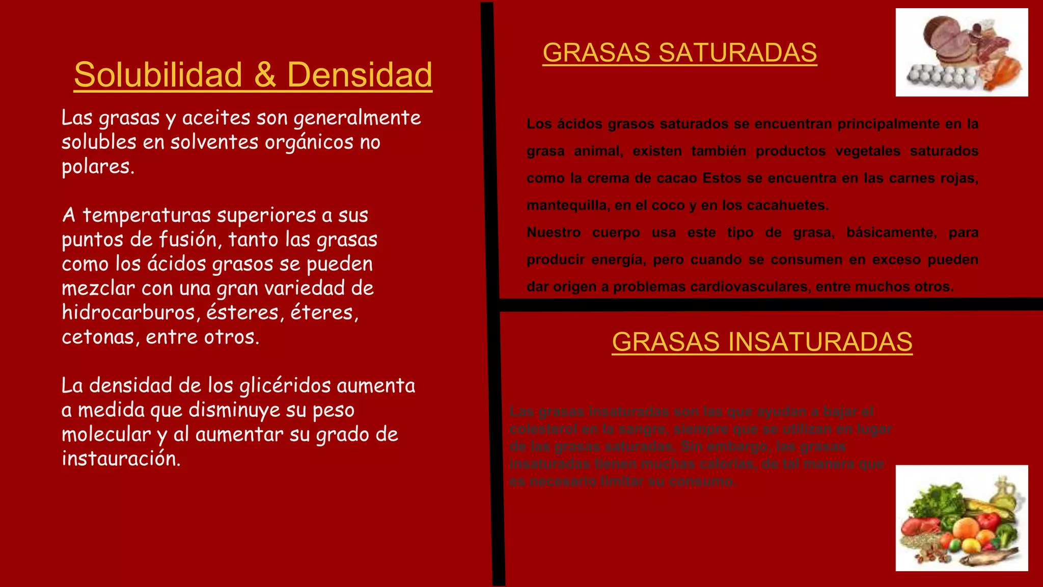 Grasas y aceites 5 e | PPTX | Chemistry | Science