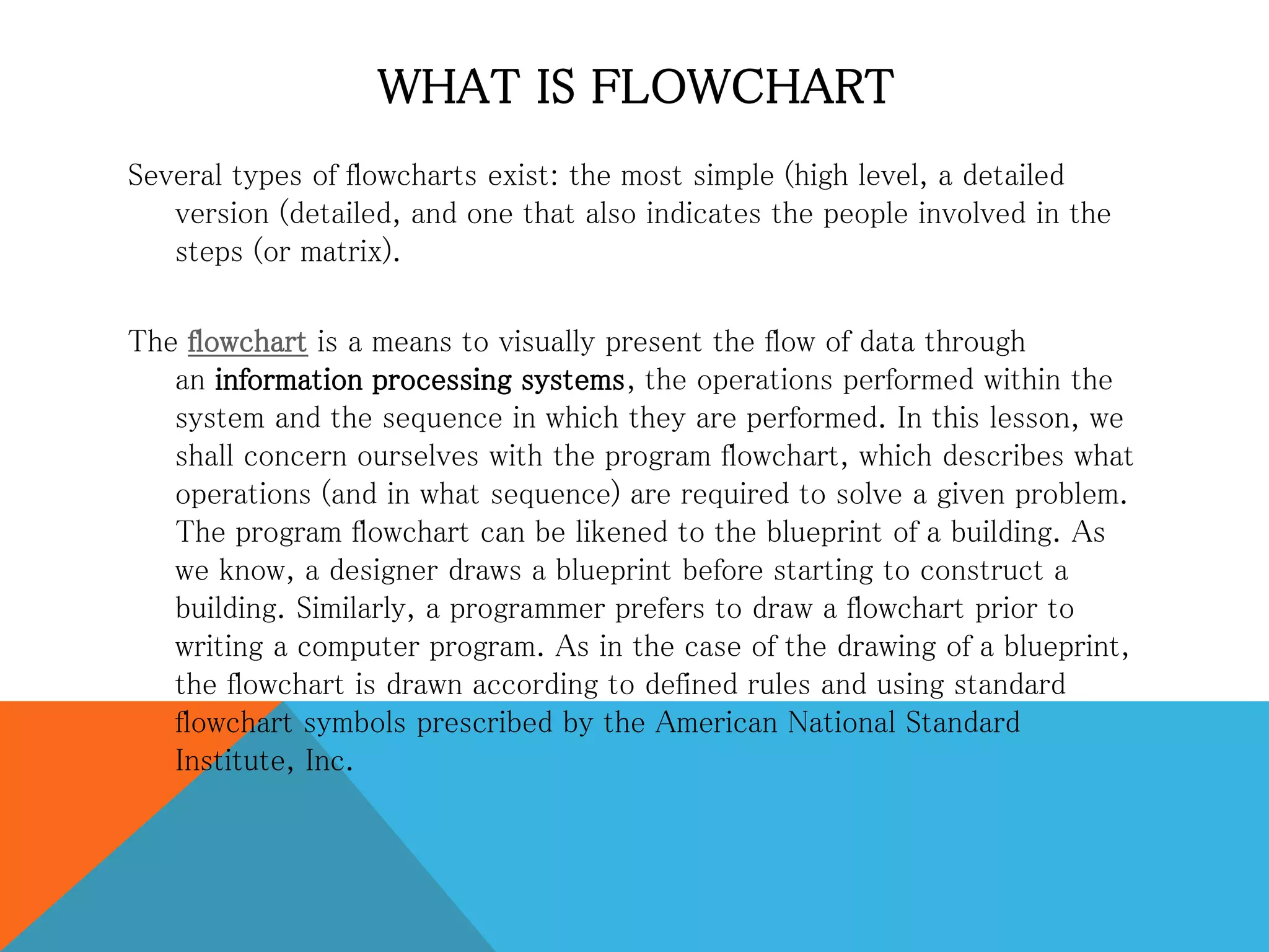 2 flow charts | PPT