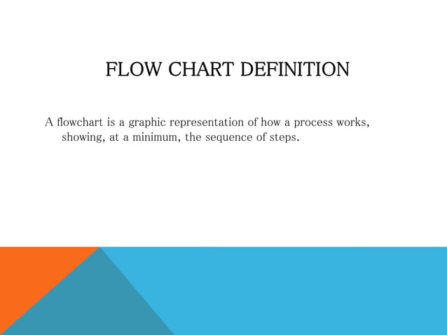 2 flow charts | PPT