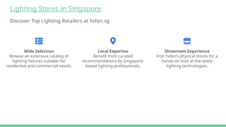 Yafen.sg - Your Trusted Partner for Lighting and Fans in Singapore.pptx