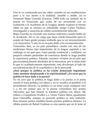 Yagüe jarque entrevista a rojas guardia | PDF