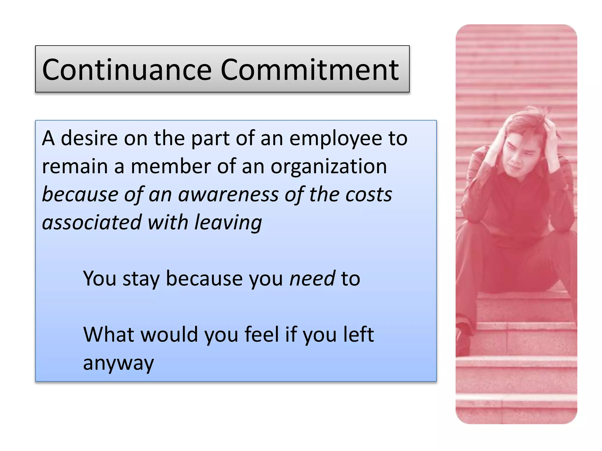 organizational commitment | PPTX