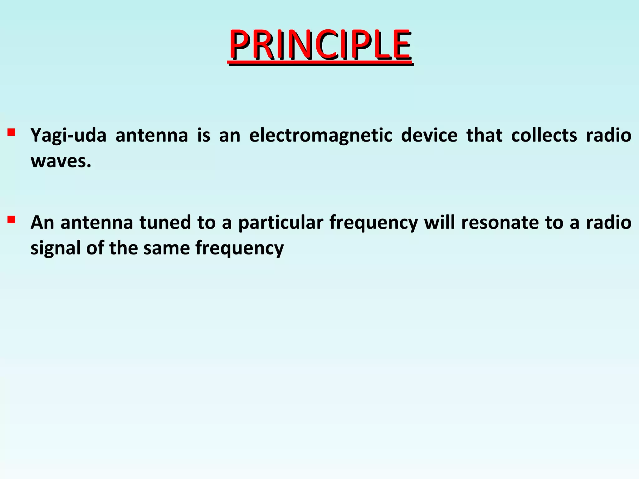 Yagi uda antenna | PPT