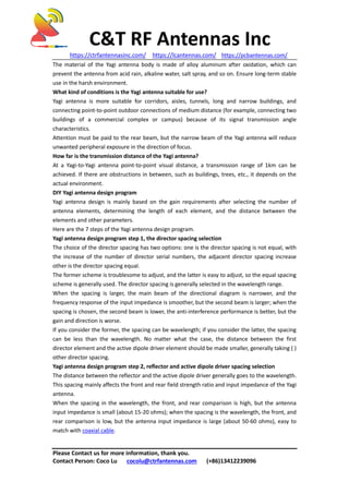 Yagi Antenna Design and 433MHz Antenna Design Example.pdf