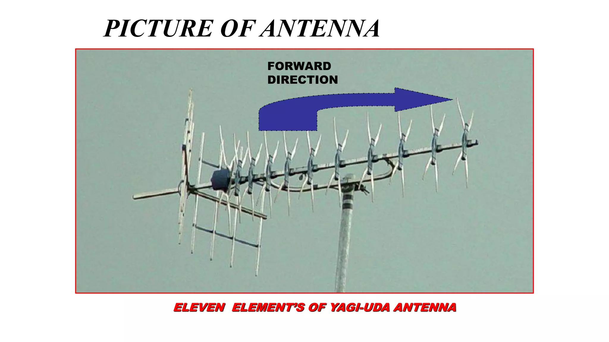 Yagi uda antenna | PPTX