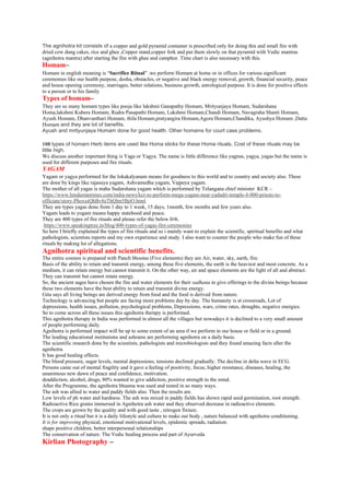 Yagnas ancient scientific technology for purification of life | PDF