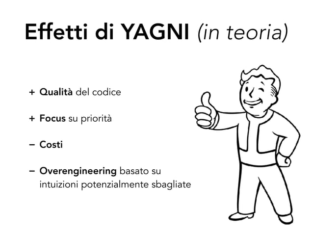 Yagni, You aren't gonna need it | PDF