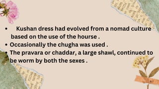 Kushan Dynasty Fashion History by Fashion Students | PDF