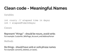 YAGNI Principle and Clean Code | PPT