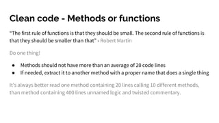 YAGNI Principle and Clean Code | PPT