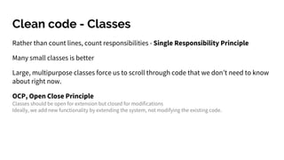 YAGNI Principle and Clean Code | PPT