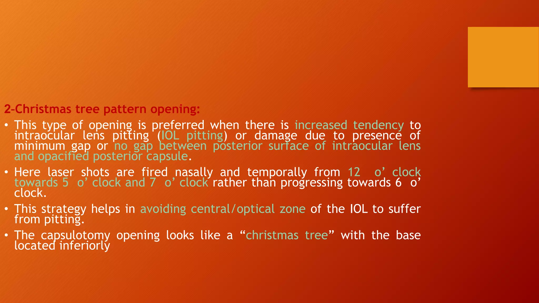 Yag post capsulotomy | PPTX