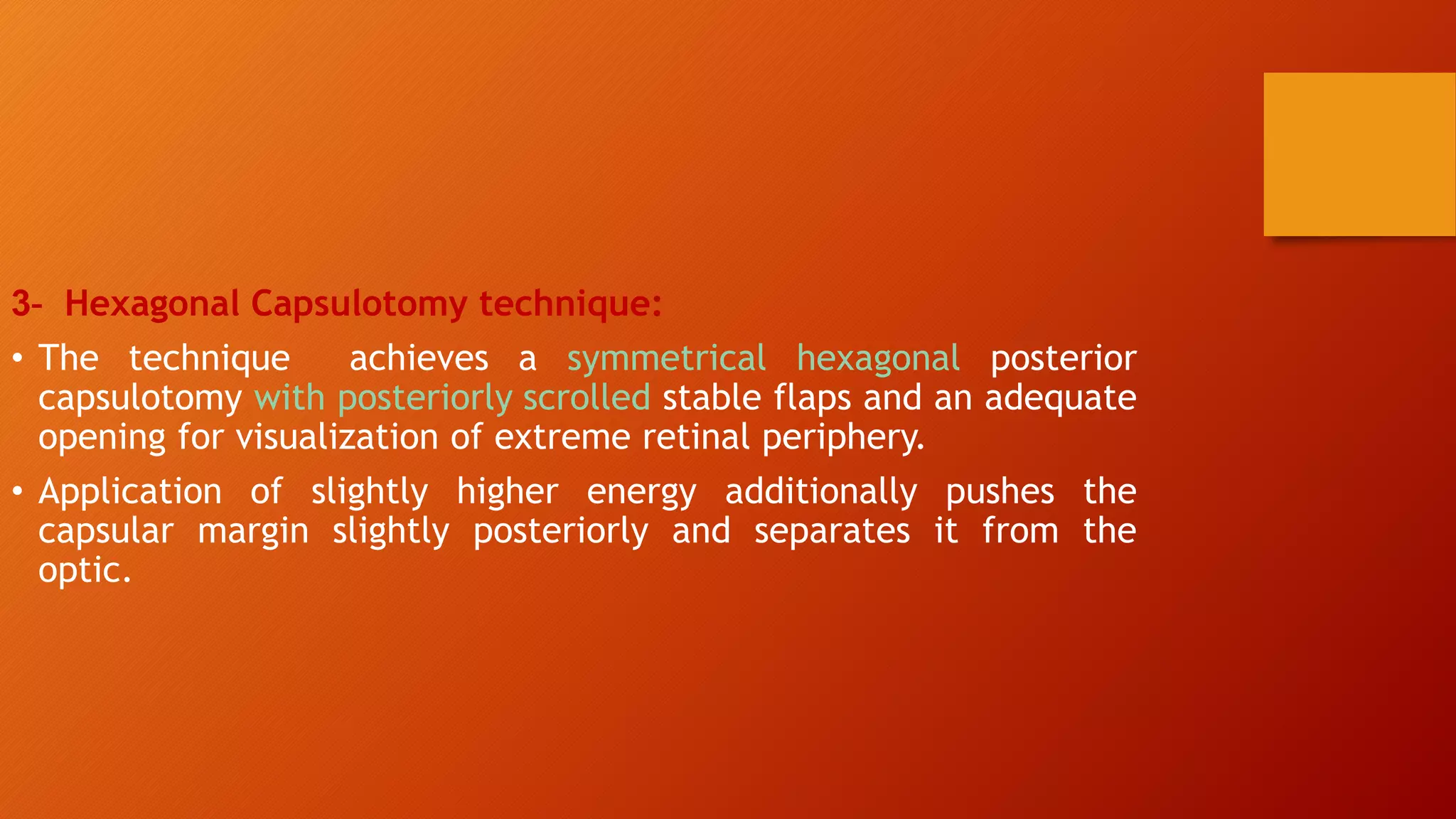 Yag post capsulotomy | PPTX