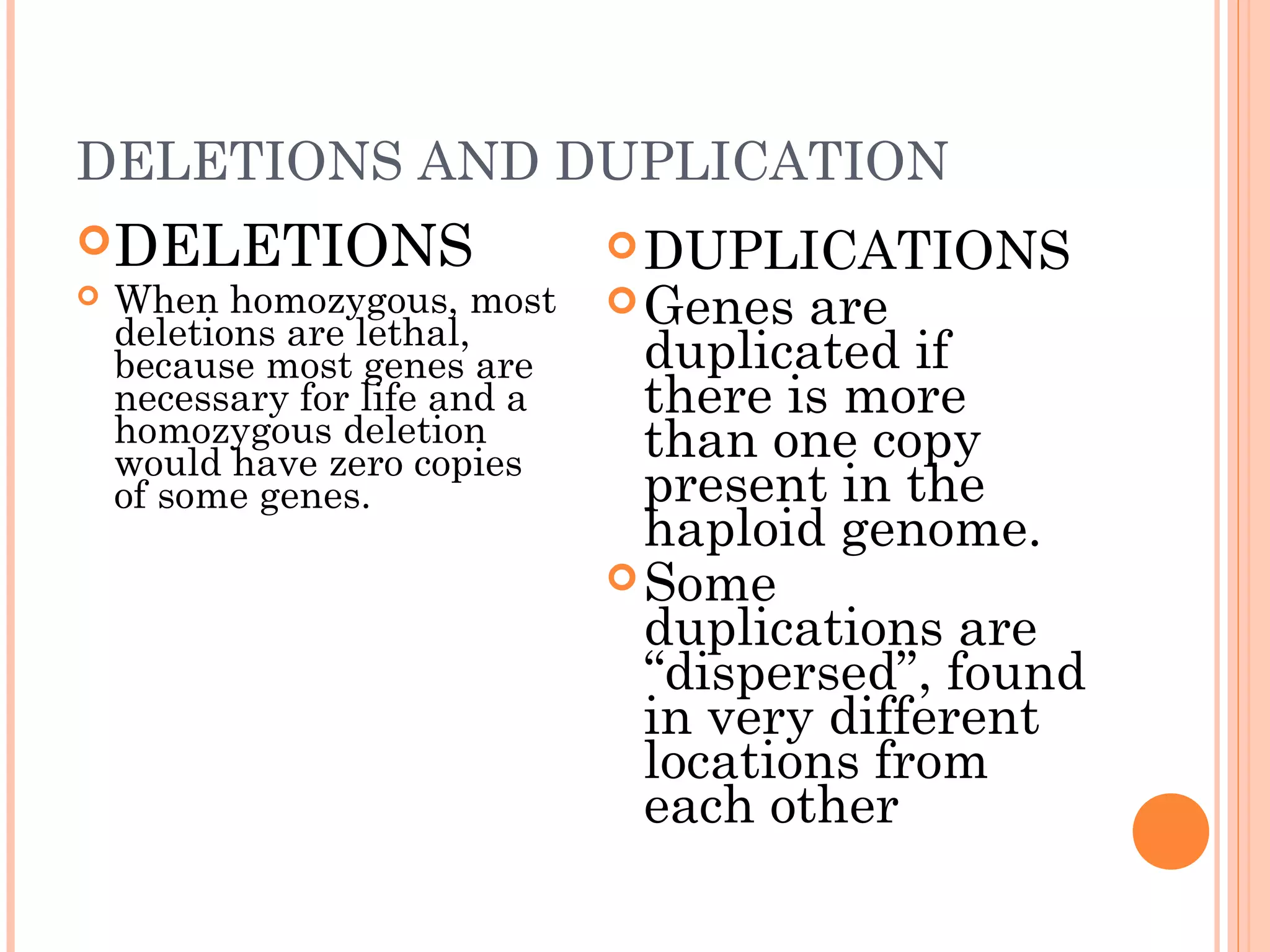 chromosomes variation | PPT