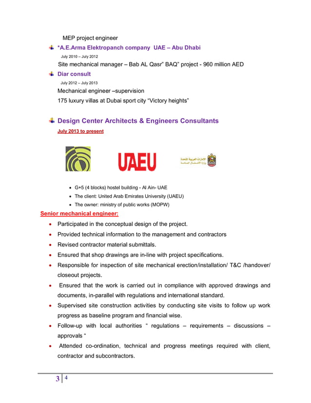 Yahia albehairy cv addendum - pdf | PDF