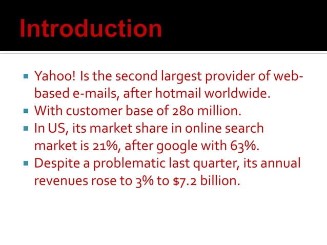 Yahoo! | PPT