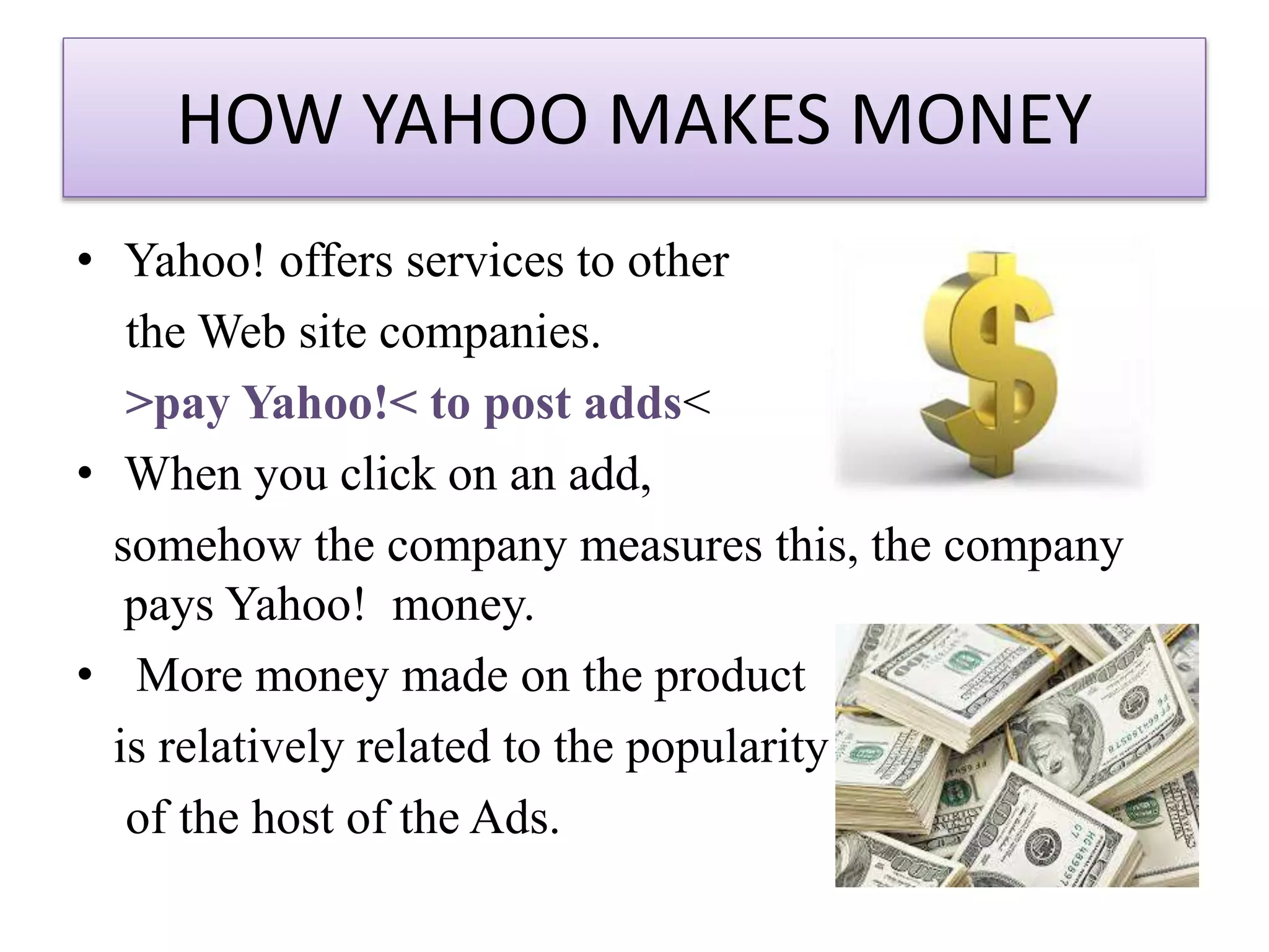 Business Analysis to Yahoo | PPTX