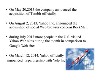 Business Analysis to Yahoo | PPTX