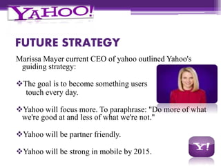 Yahoo analysis- | PPT | Free Download