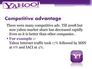 Yahoo analysis- | PPT | Free Download